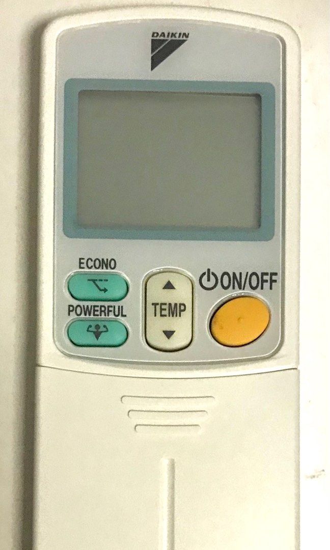 Original Daikin Air Con Remote Control (ARC433B47), TV & Home ...