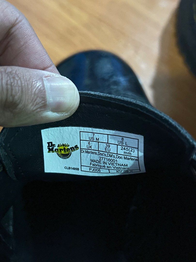 Original Doc Martens 1461 Quad - US7, Women's Fashion, Footwear, Loafers on Carousell