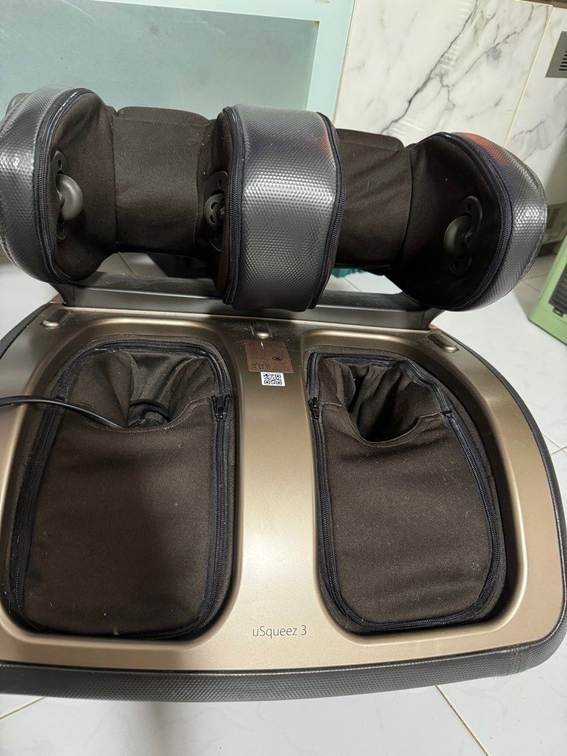 Osim uSqueez 3 Automatic Smart Leg Massager, Health & Nutrition ...