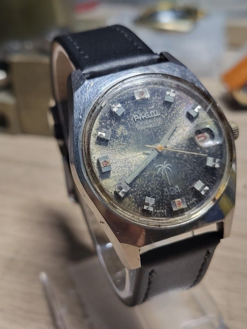 Pagol 424 Mechanical Winding Watch, Men's Fashion, Watches ...