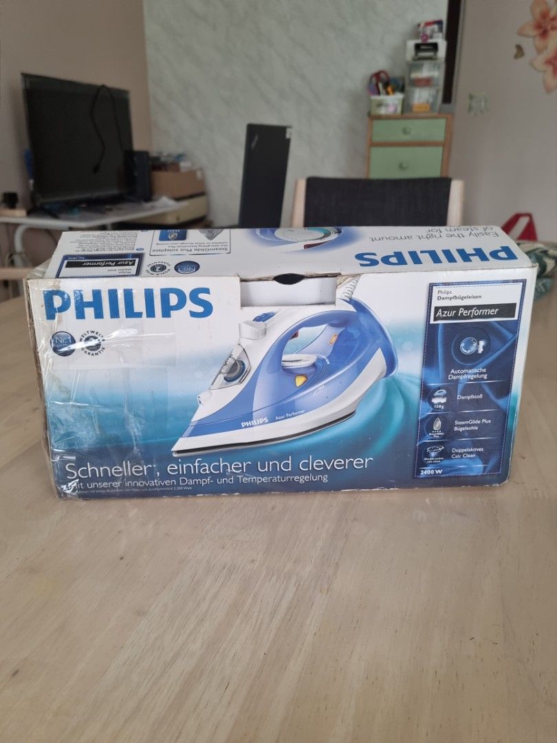 Philips Steam Iron - Azur Performer, TV & Home Appliances, Irons ...
