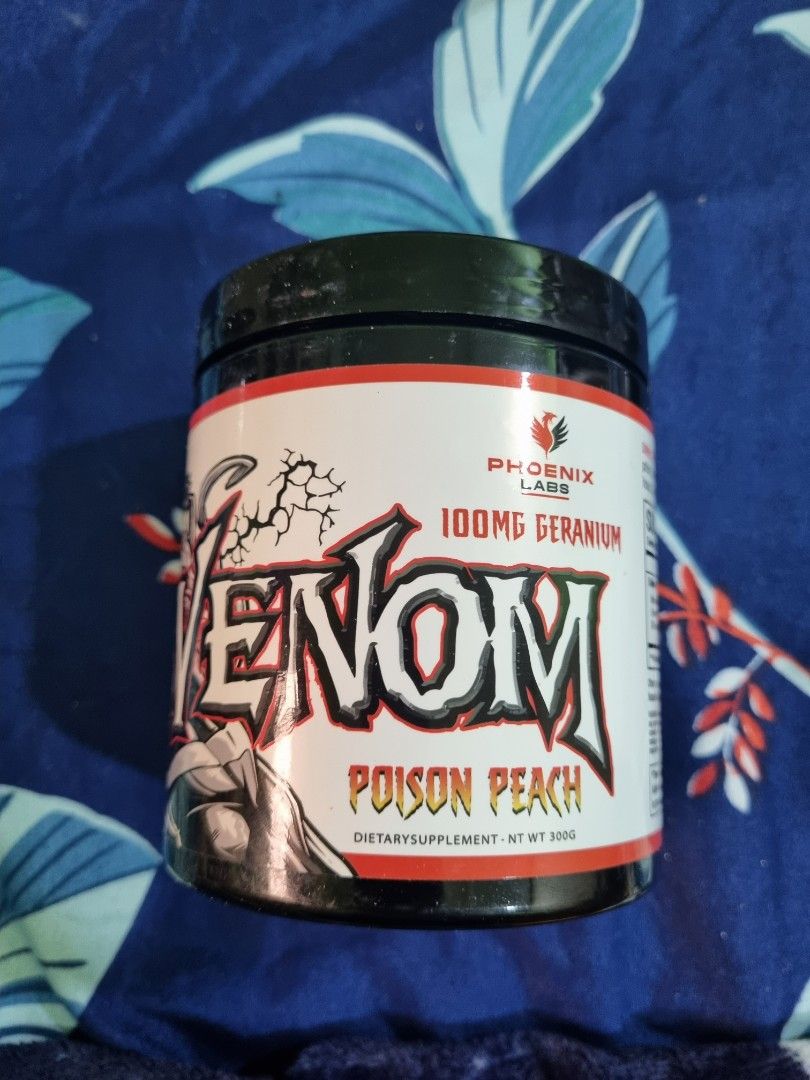 Phoenix labs venom pre workout, Health & Nutrition, Health Supplements ...