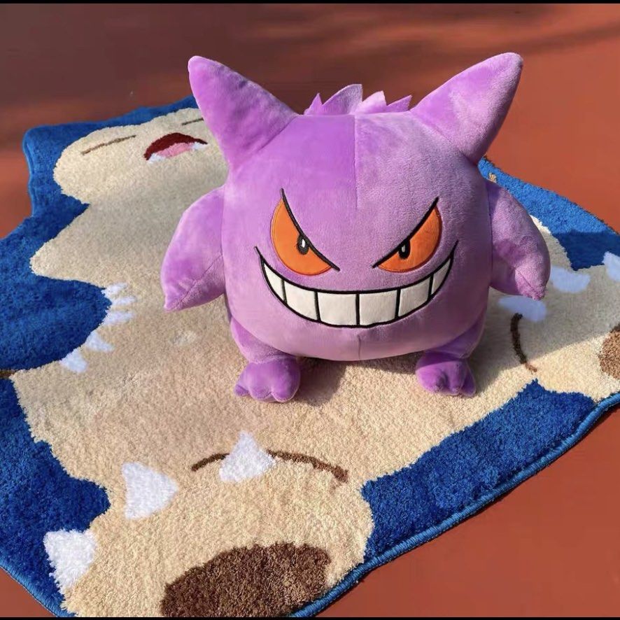 Pokemon Gengar Backpack Gengar Plush Bag Haversack Shoulder Bag Plush ...
