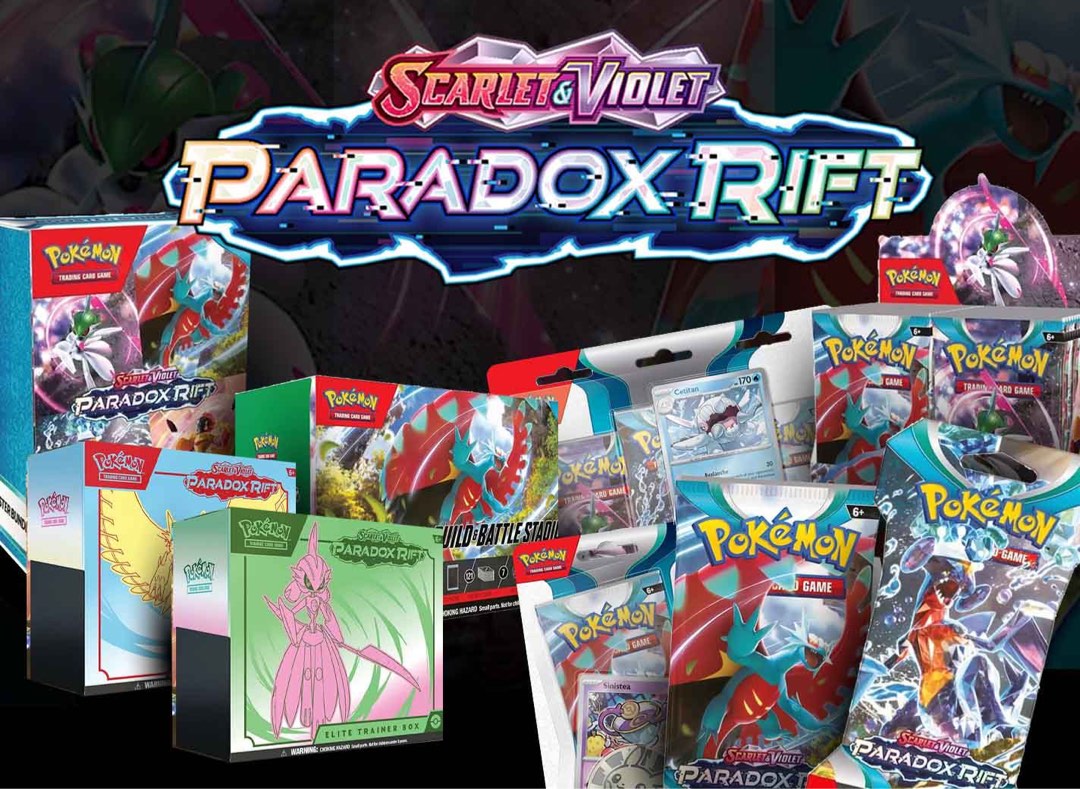 Pokemon Paradox Rift SV04 hits, Hobbies & Toys, Toys & Games on Carousell