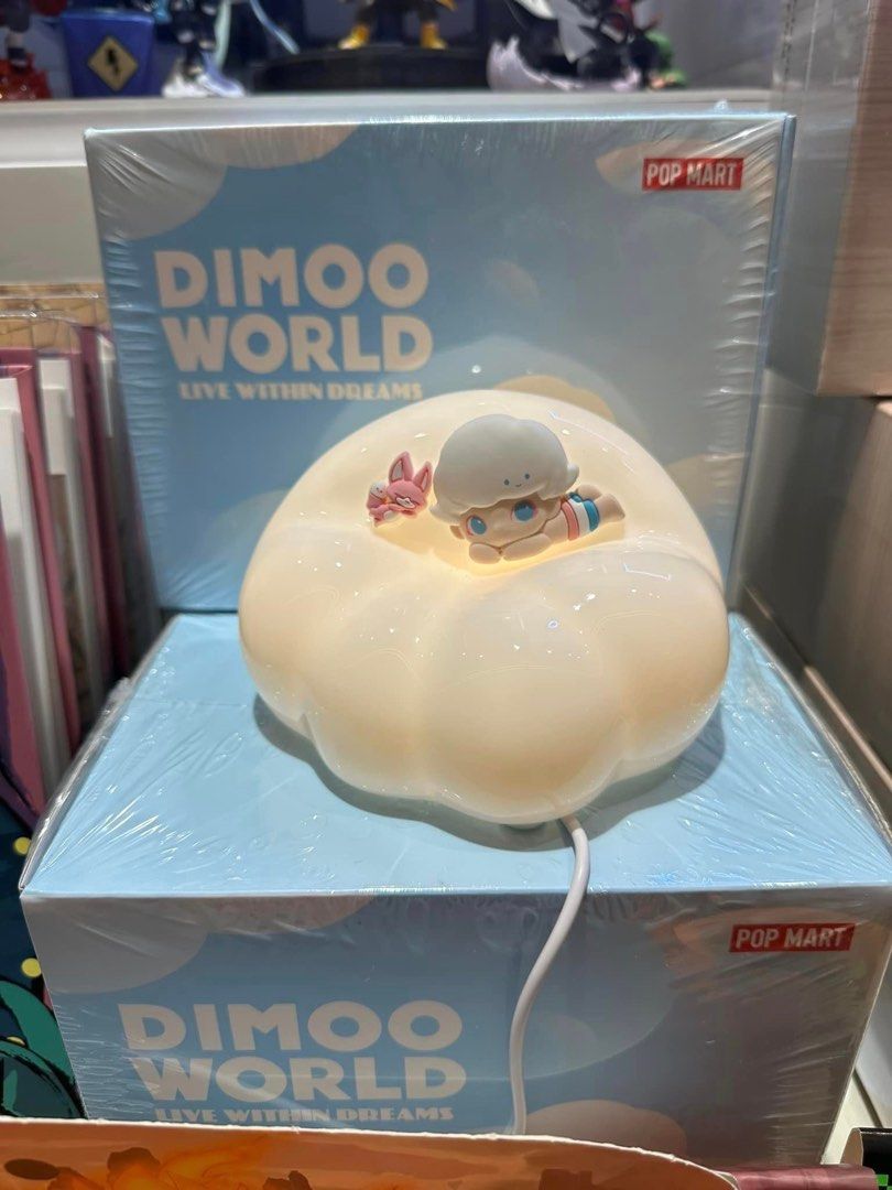 POPMART BN SEALED Dimoo Live Within Dream - Cloud Lamp, Hobbies & Toys ...