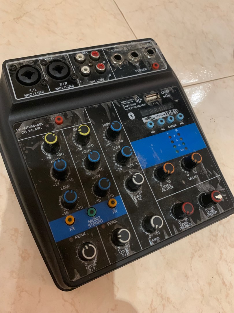 Portable Power Mixer, Hobbies & Toys, Music & Media, Music Accessories ...