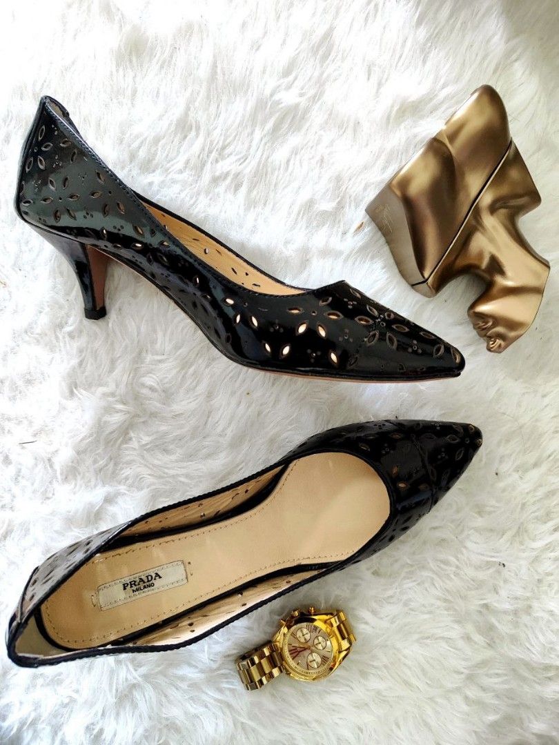 Prada Heels, Women's Fashion, Footwear, Heels on Carousell