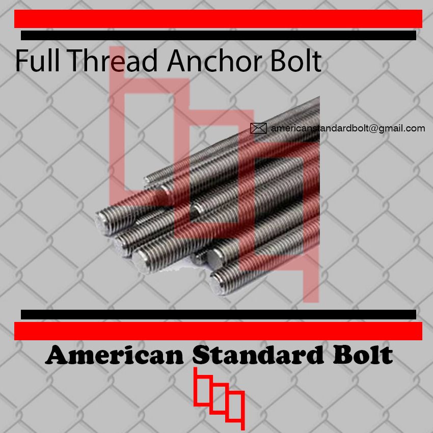 Premium Full Thread Anchor Bolts, Commercial & Industrial, Construction ...