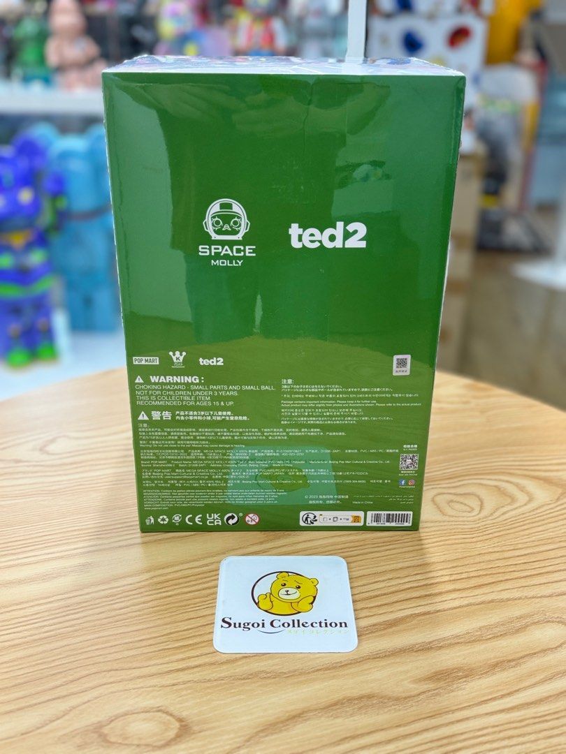 [Pre-Order] Pop Mart Mega Space Molly x TED 400%, Hobbies & Toys, Toys ...