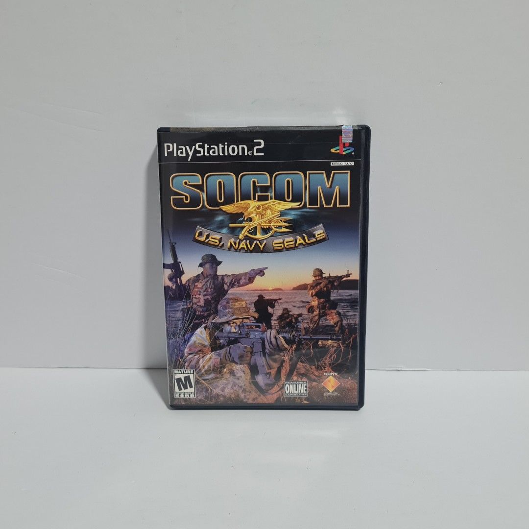 [Pre-Owned] PS2 SOCOM US Navy Seals Game, Video Gaming, Video Games ...