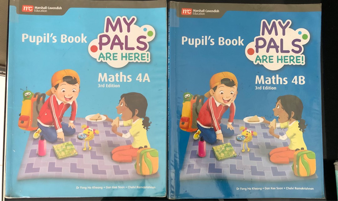 Primary 4 Math textbooks, Hobbies & Toys, Books & Magazines, Textbooks ...