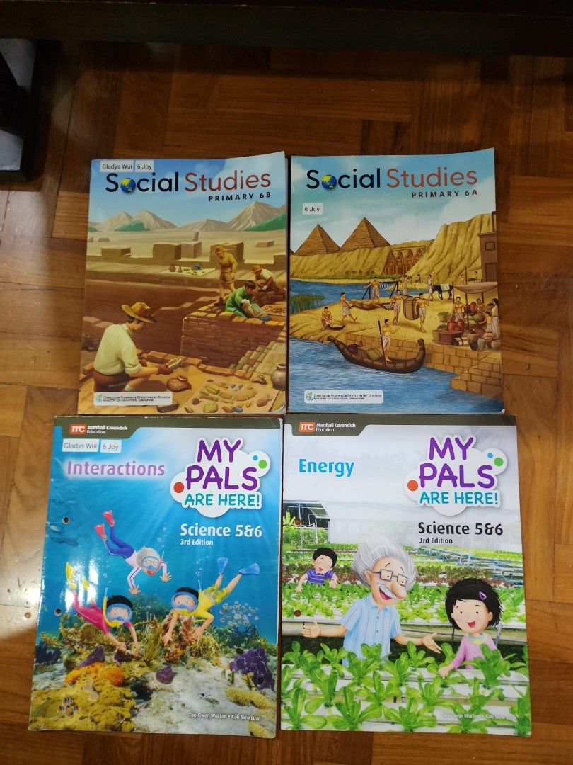 Primary 6 text books, Hobbies & Toys, Books & Magazines, Textbooks on ...