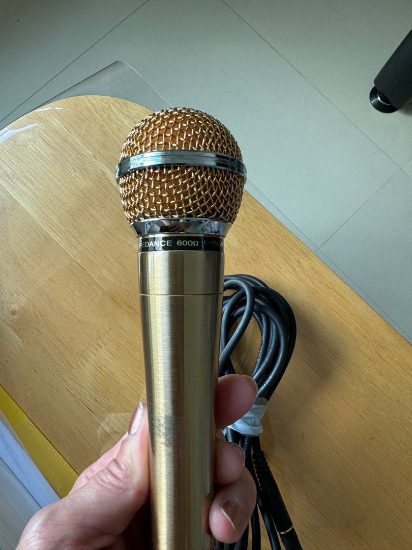 Pro.2 dynamic microphone DM-440 impedance 600Ohm, Audio, Microphones on ...