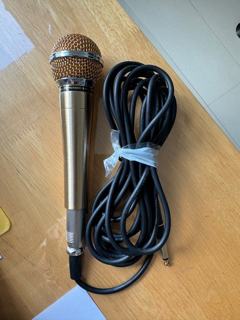 Pro.2 dynamic microphone DM-440 impedance 600Ohm, Audio, Microphones on ...