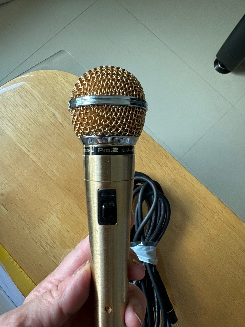 Pro.2 dynamic microphone DM-440 impedance 600Ohm, Audio, Microphones on ...