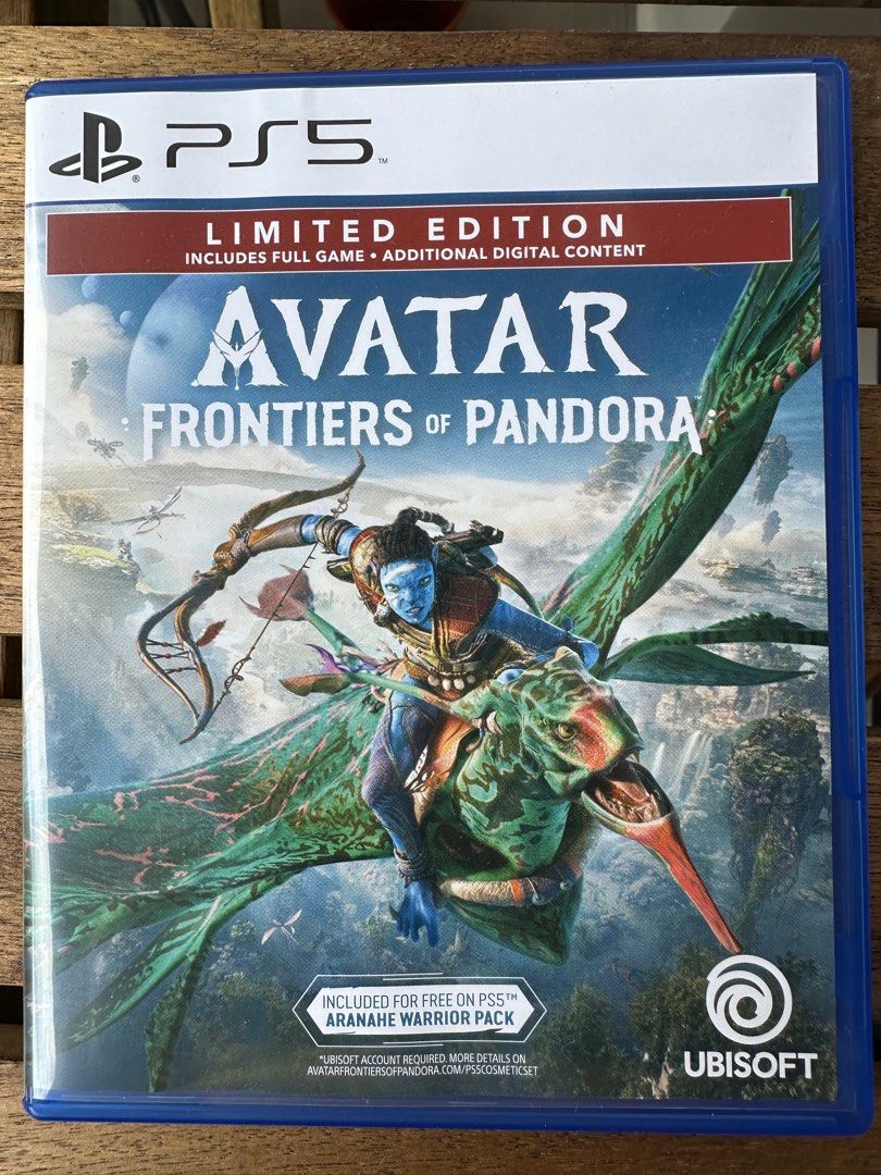 PS5 Avatar Frontiers of Pandora, Video Gaming, Video Games, PlayStation ...