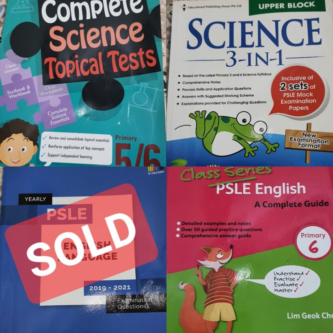 PSLE Assessment Books, Hobbies & Toys, Books & Magazines, Assessment ...