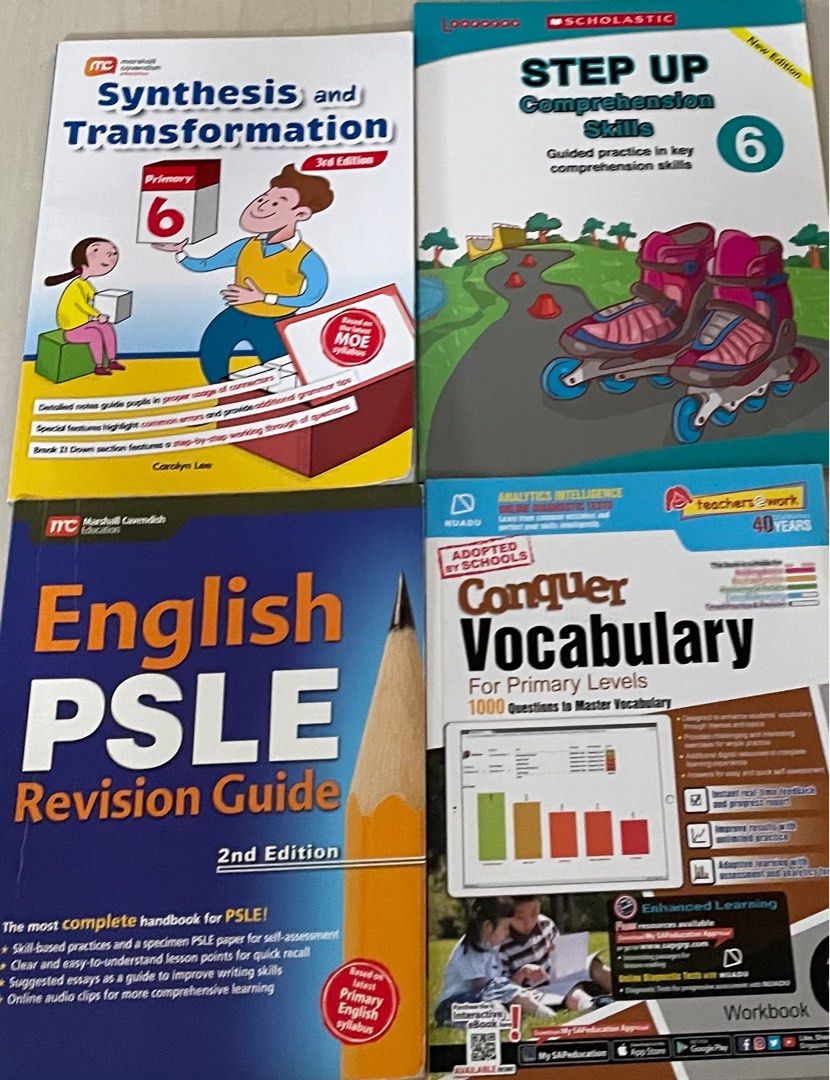 PSLE P6 English Assessment Books, Hobbies & Toys, Books & Magazines ...