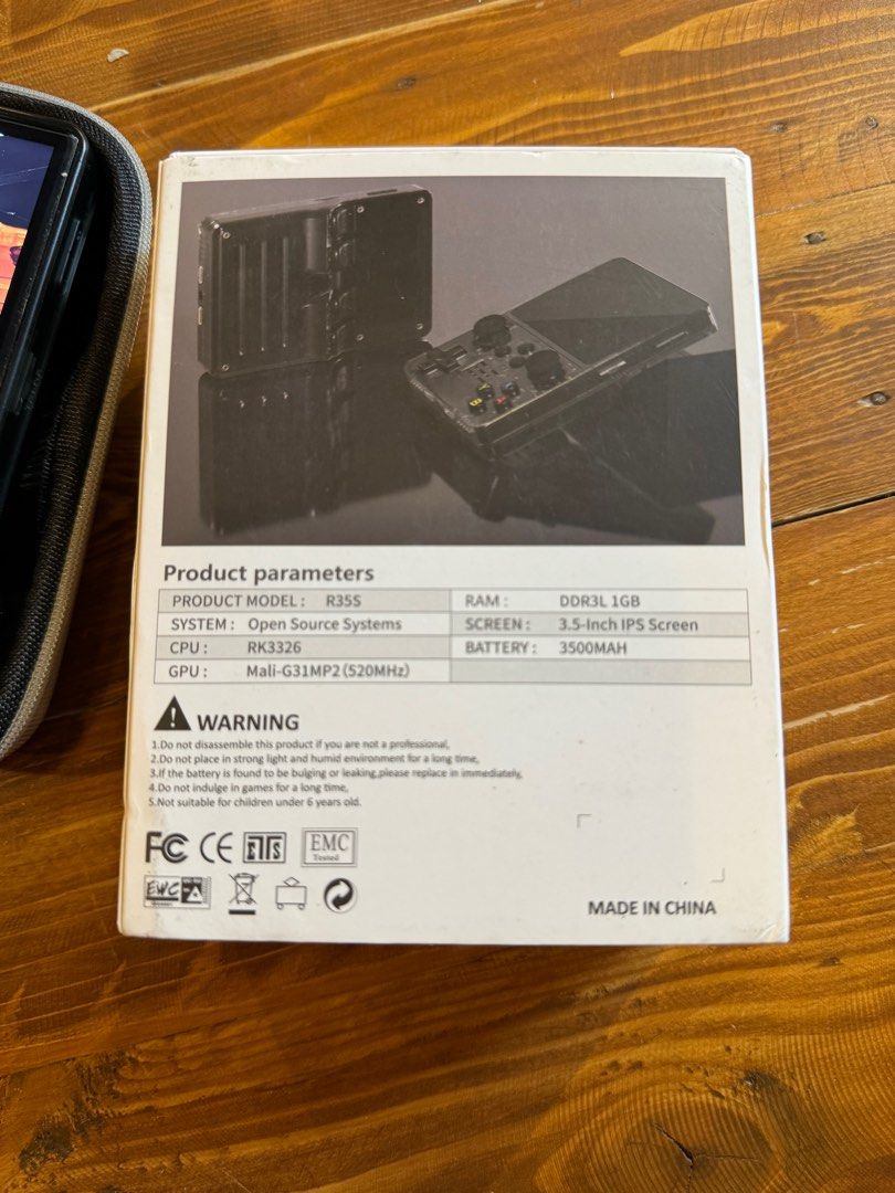 R35S Retro Handheld Video Game Console with, Video Gaming, Video Game ...