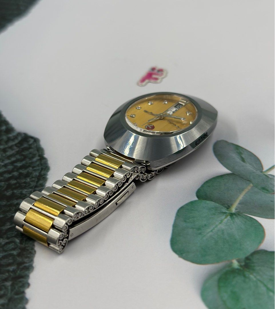 RADO DiaStar Large 2Tone Latest 2021 Combination All Steel with Gold ...