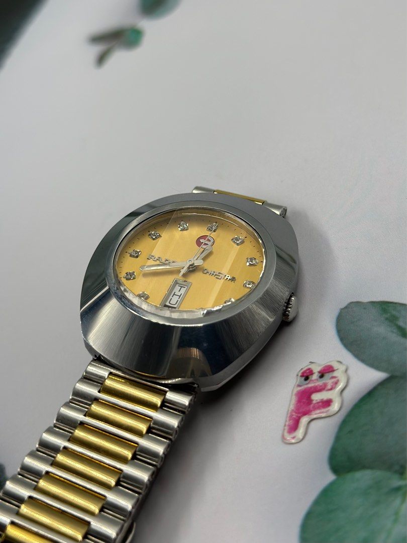 RADO DiaStar Large 2Tone Latest 2021 Combination All Steel with Gold ...