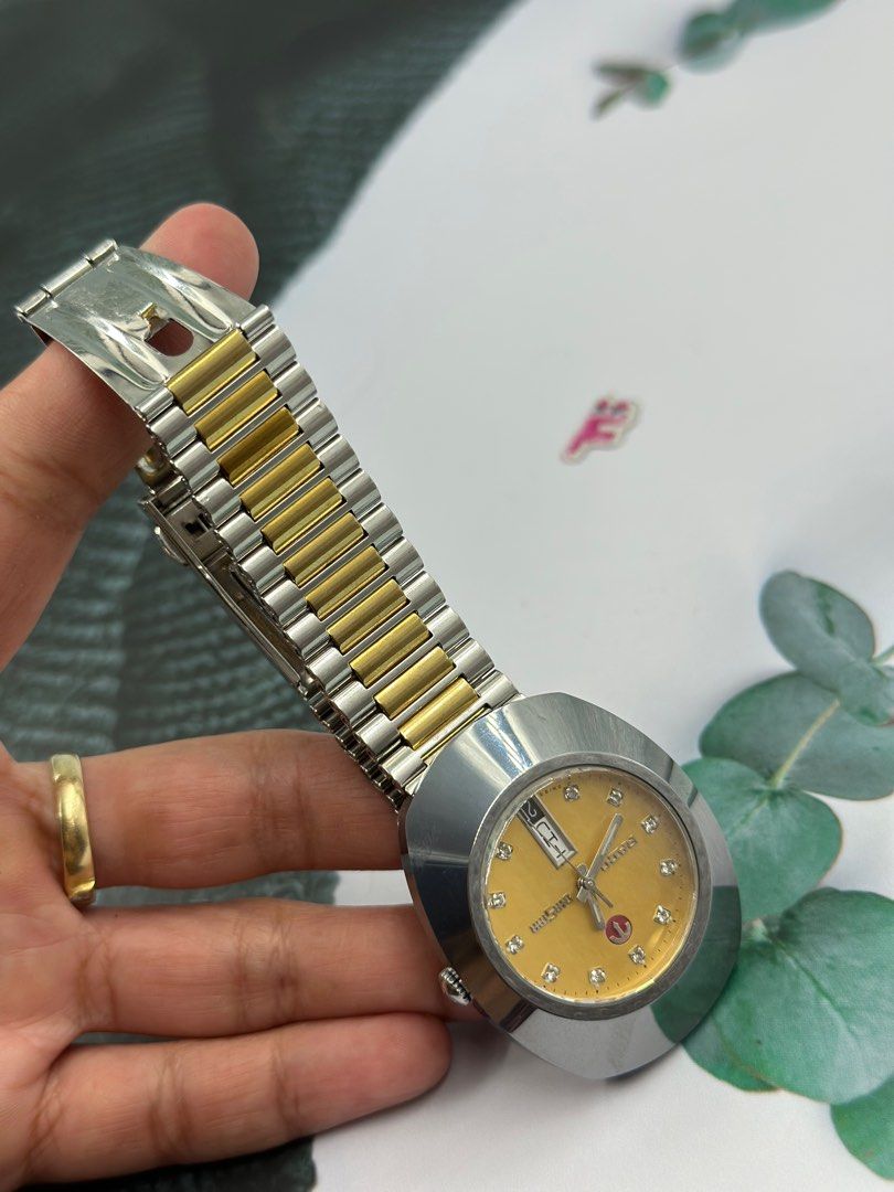 RADO DiaStar Large 2Tone Latest 2021 Combination All Steel with Gold ...