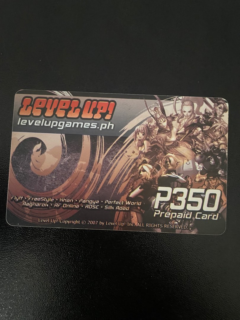 Ragnarok online card prepaid anime collection vintage used RO, Hobbies ...