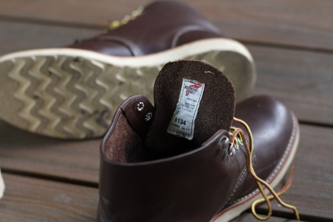 Red Wing 8134 8.5D, Men's Fashion, Footwear, Boots on Carousell