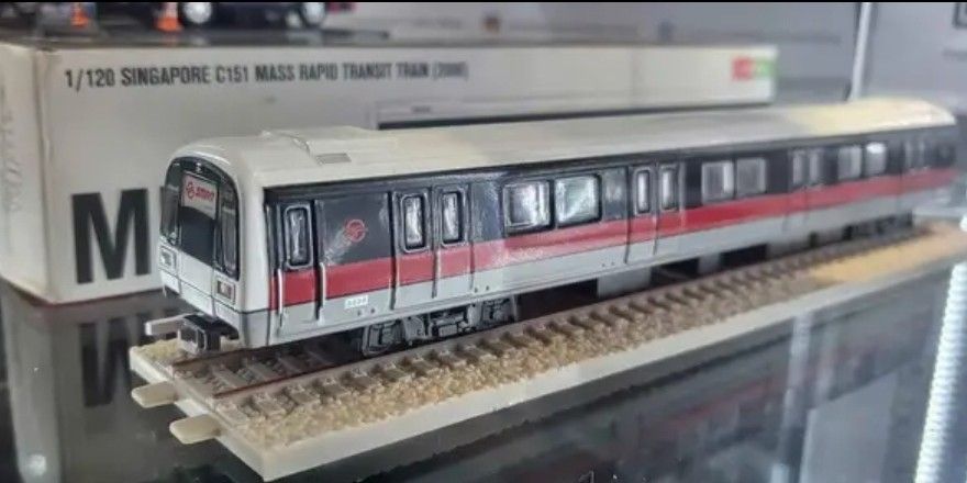 LATEST LIMITED EDITION SMRT NSEWL TRAIN MODEL, Hobbies & Toys ...