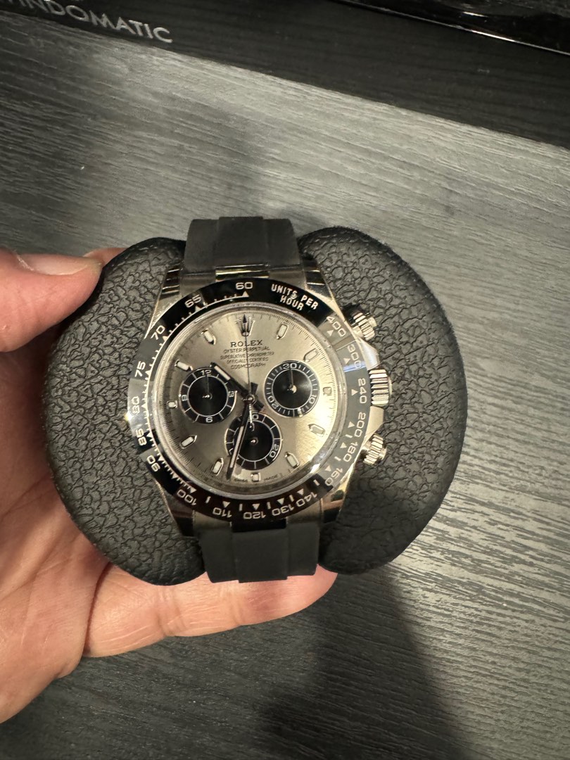 Rolex Daytona Ghost 116519LN oyster flex White Gold, Luxury, Watches on ...