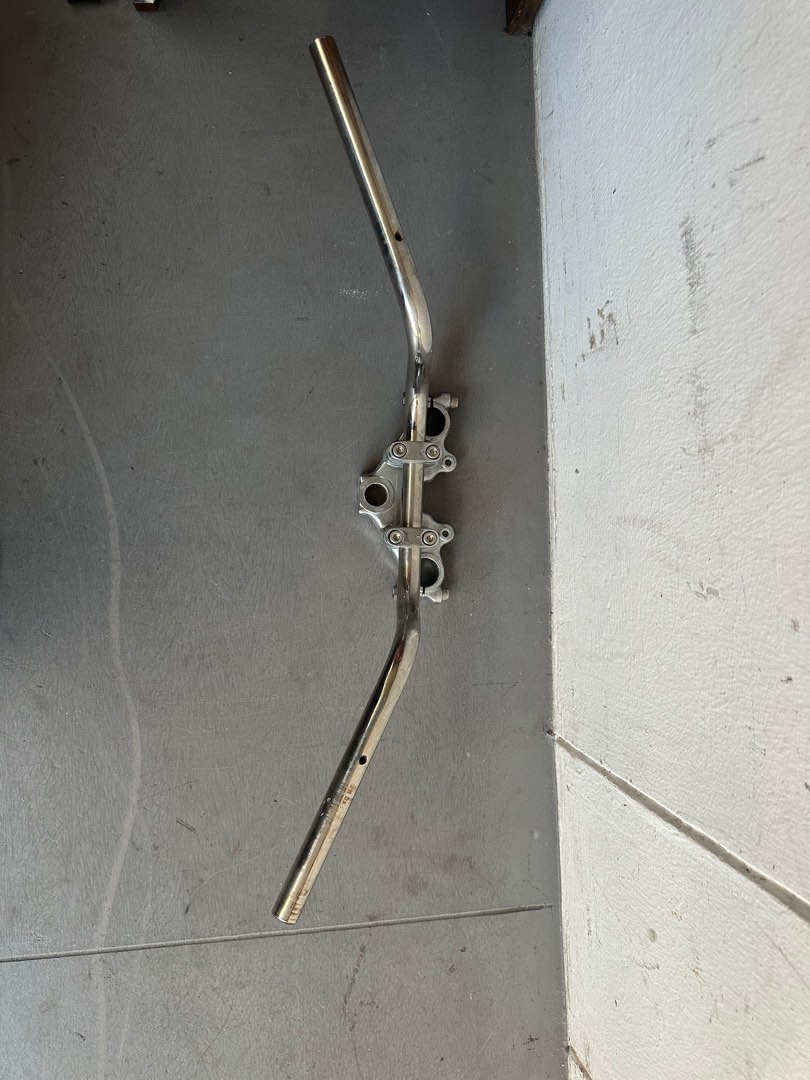 Rxz 55k crown with local handlebar, Motorcycles, Motorcycle Accessories ...