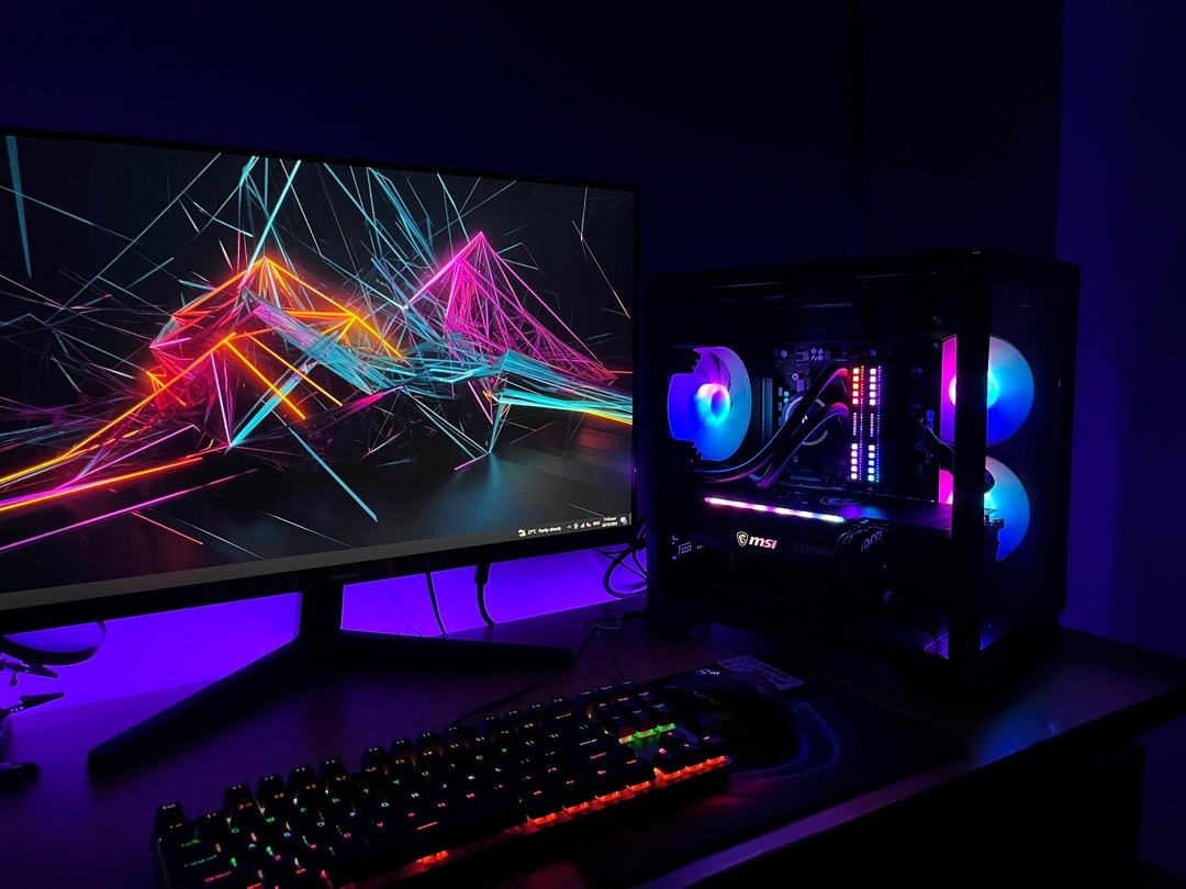 Ryzen 7| RTX 3070| Gaming PC + Monitor Set Up, Computers & Tech ...