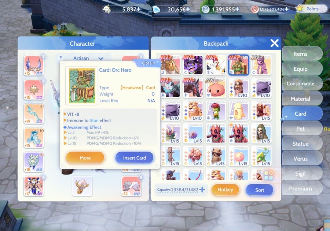 S > RO Warlock Pront 10 (with Orc Hero card), Video Gaming, Video Games ...