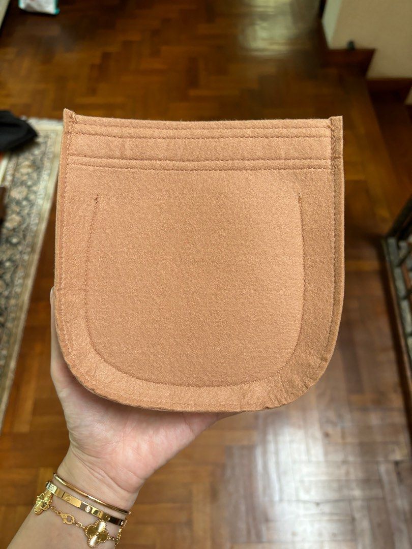 Samorga for Hermes Mini Evelyn 16 Cafe Latte, Women's Fashion, Jewelry ...