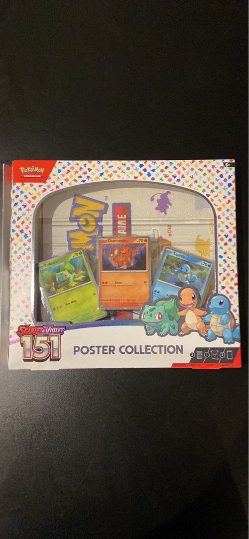 Scarlet & Violet 151 Poster Collection WITHOUT Packs, Hobbies & Toys ...