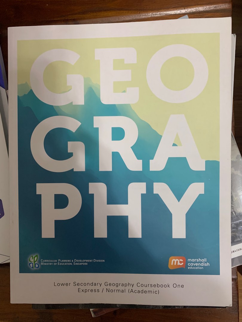 Sec 1 Geography Textbook, Hobbies & Toys, Books & Magazines, Textbooks ...