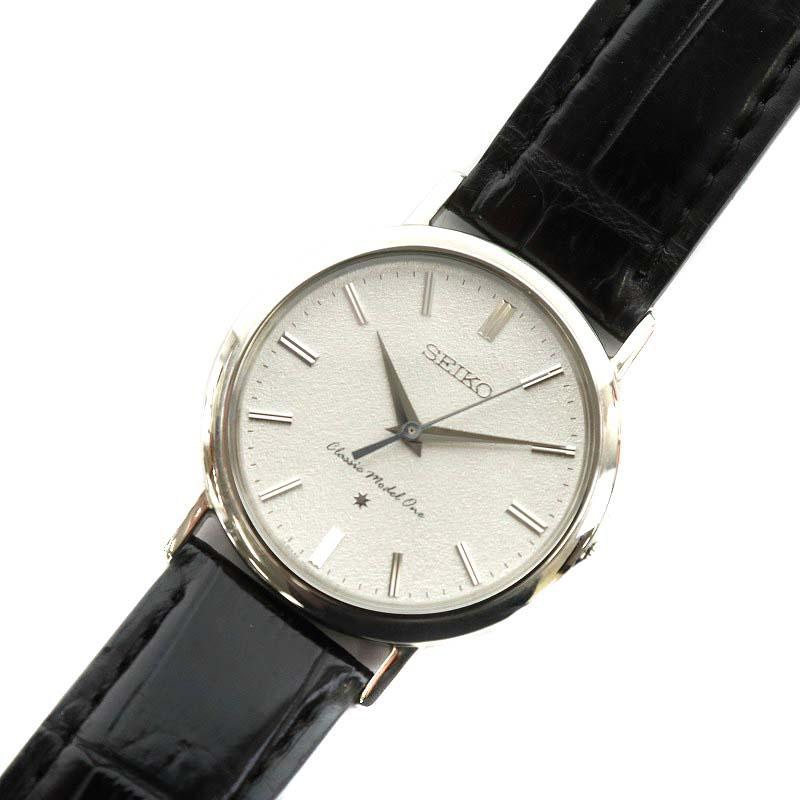 Seiko x Shinzone classic textured snowflake dial watch, Luxury, Watches ...