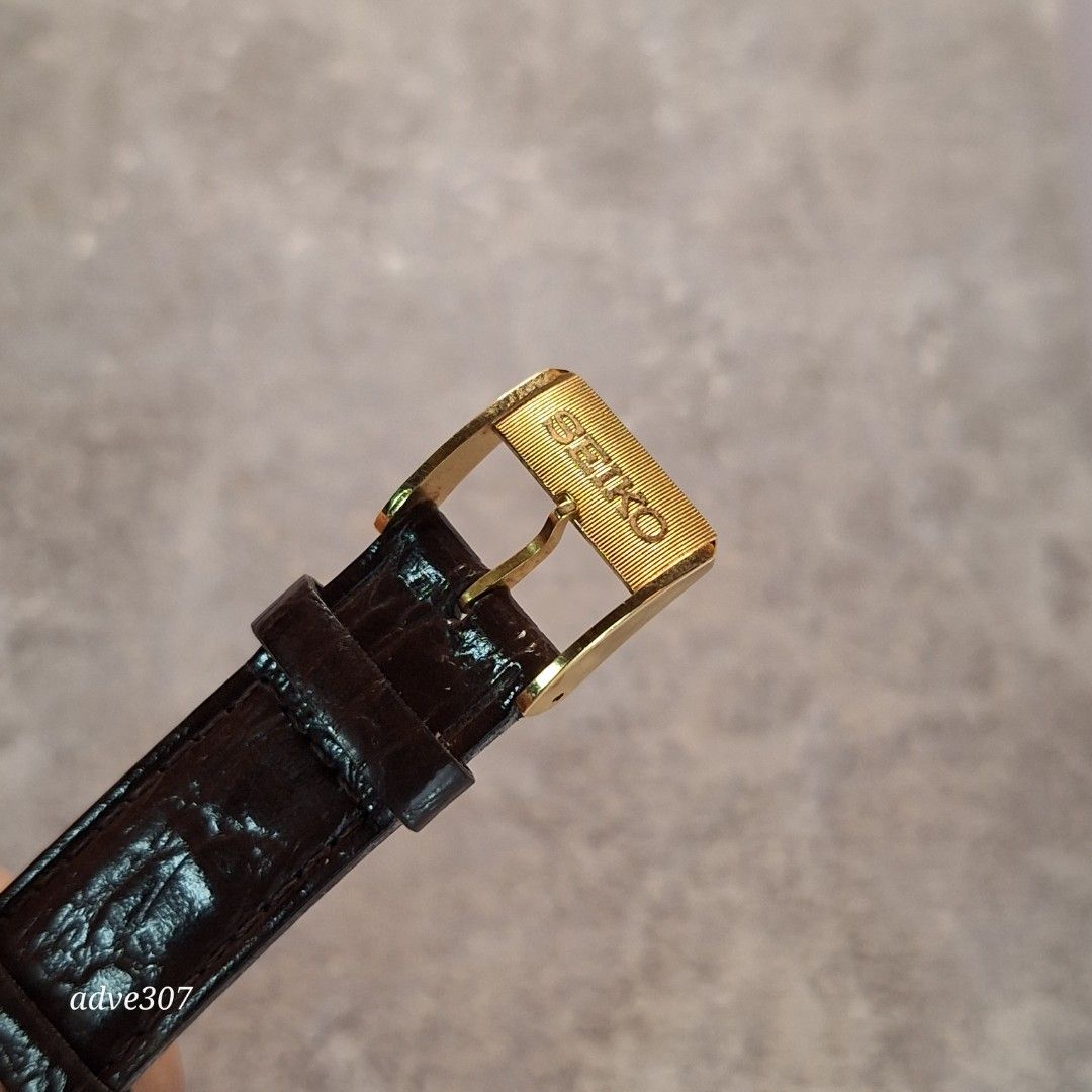 SEIKOMATIC WEEKDATER CAPGOLD jumbo automatic Watch 笑口棗 18k金套 古董大裝 精工 自動 ...