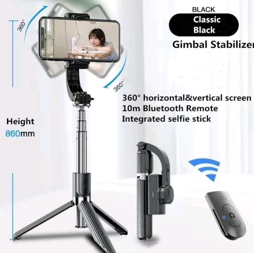 Selfie Gimbal stick tripod, Mobile Phones & Gadgets, Other Gadgets on ...