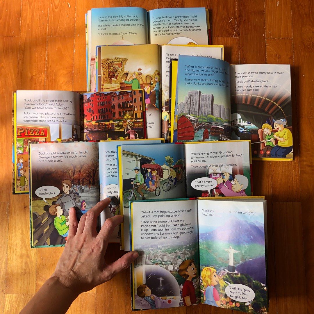 Set of 14 Robin Let’s Visit and Ladybird Favourite Tales English story ...