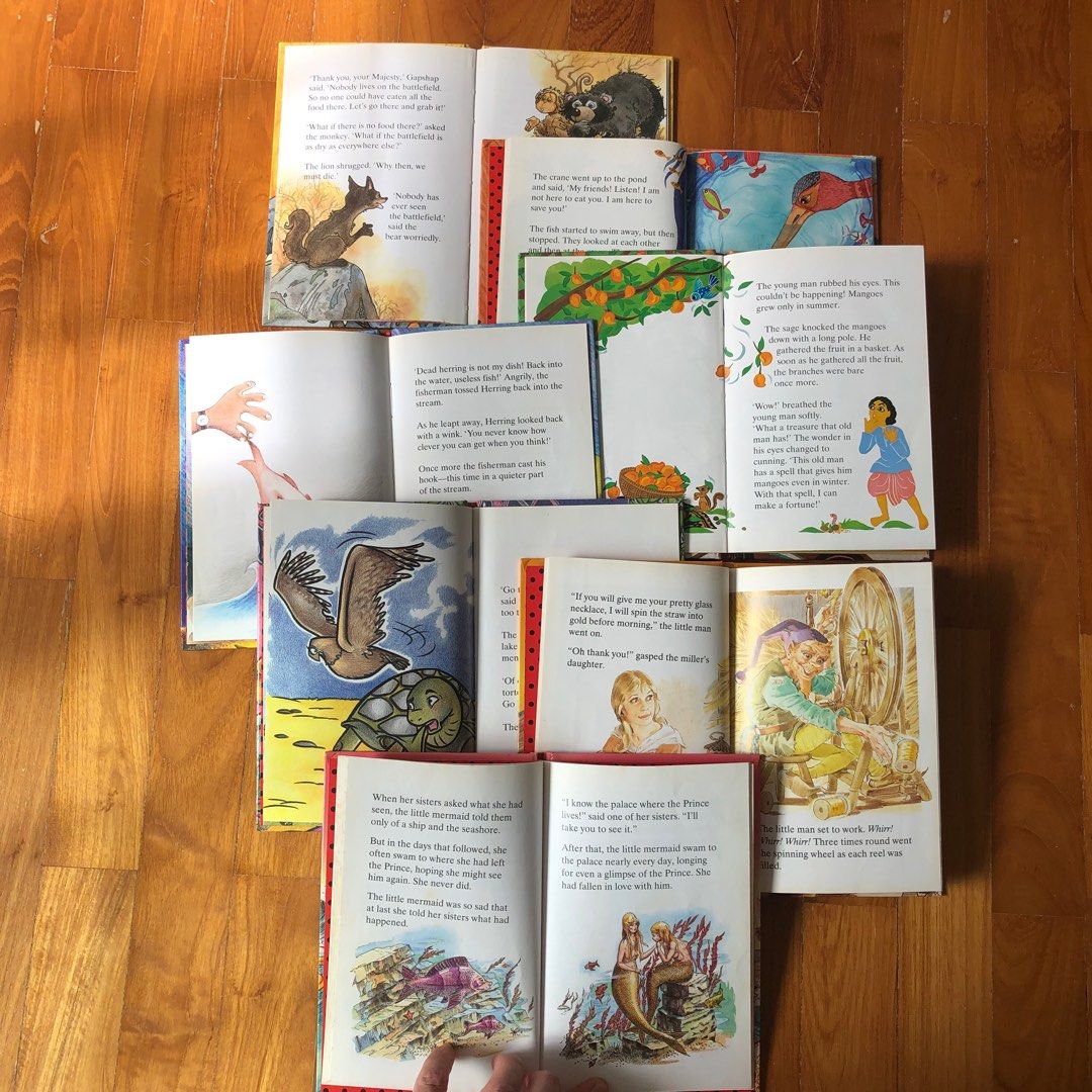Set of 14 Robin Let’s Visit and Ladybird Favourite Tales English story ...