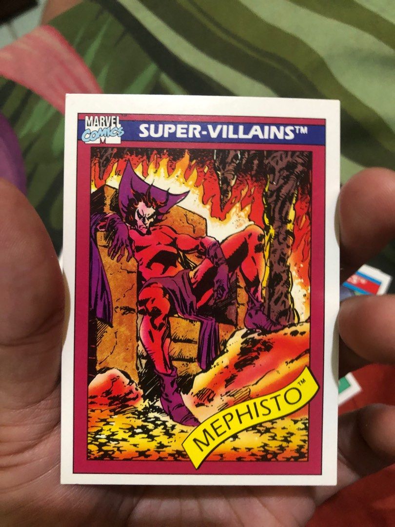 Set of vintage marvel impel cards, Hobbies & Toys, Toys & Games on ...