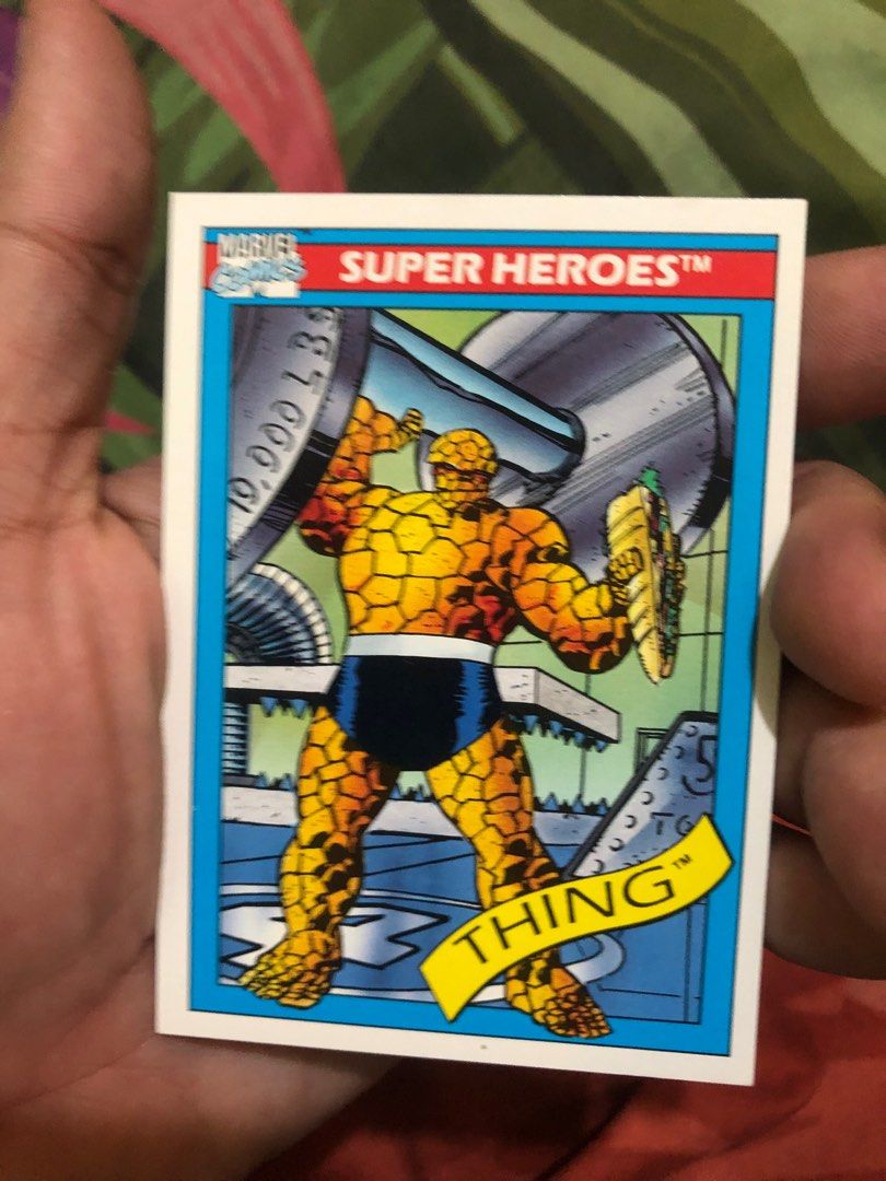 Set of vintage marvel impel cards, Hobbies & Toys, Toys & Games on ...