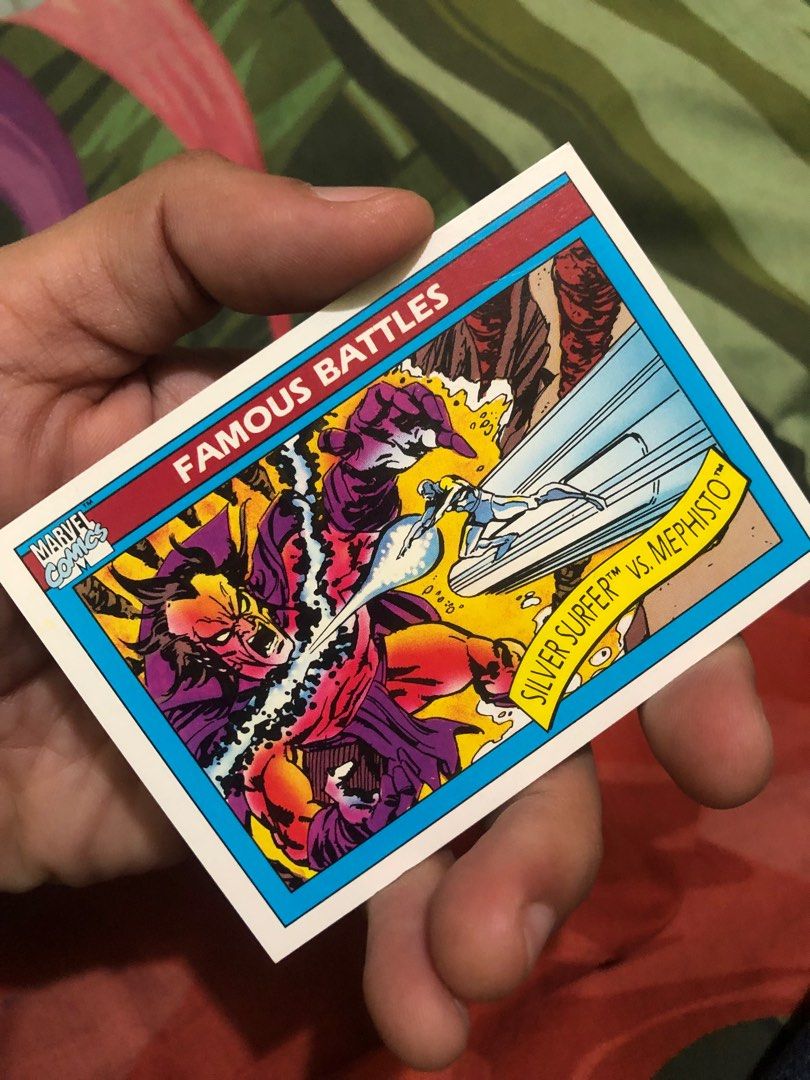 Set of vintage marvel impel cards, Hobbies & Toys, Toys & Games on ...