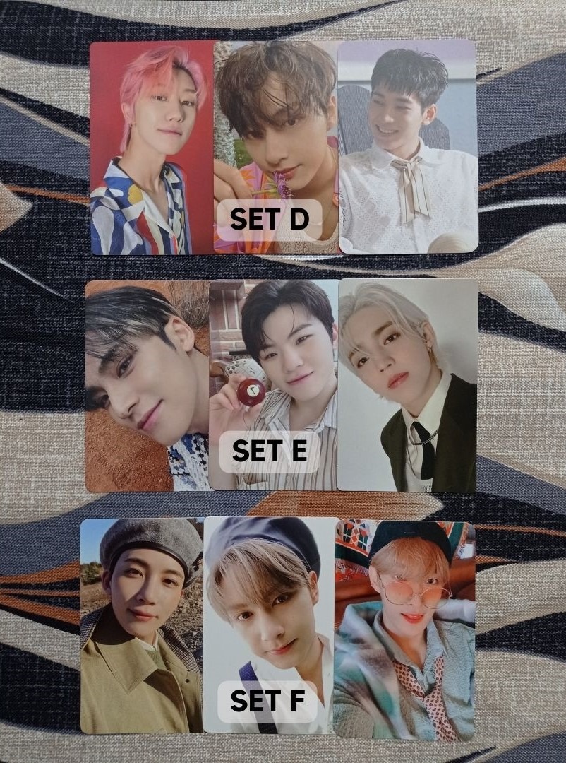 [SEVENTEEN] Assorted Photocard Sets, Hobbies & Toys, Memorabilia ...