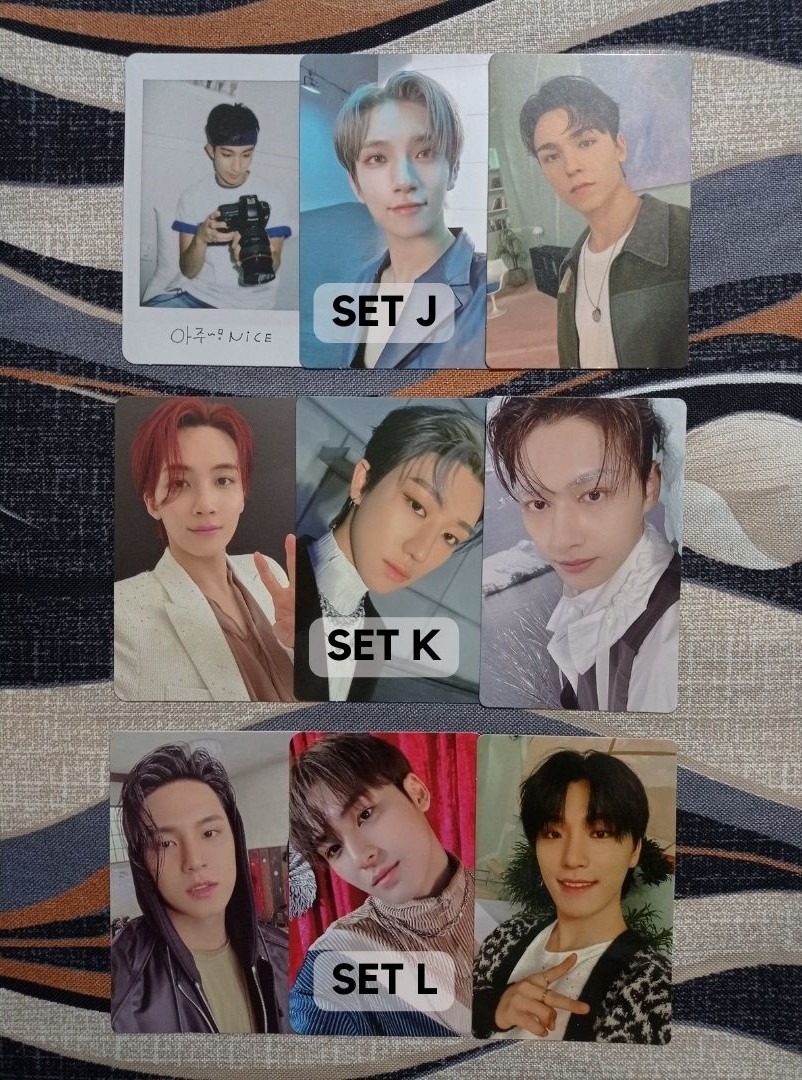 [SEVENTEEN] Assorted Photocard Sets, Hobbies & Toys, Memorabilia ...