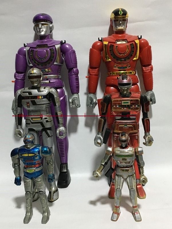Shaider space sheriff metal heroes chogokin Robot action figures VT ...