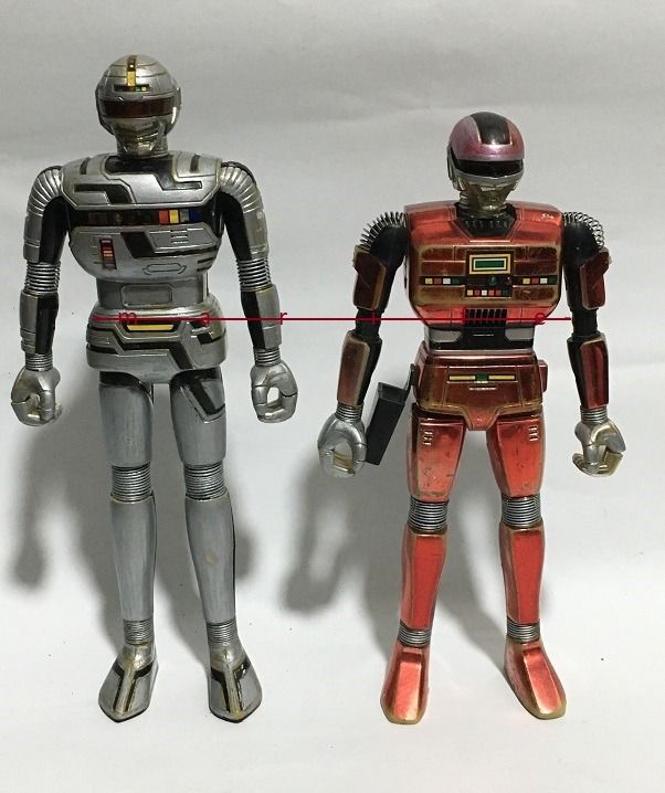 Shaider space sheriff metal heroes chogokin Robot action figures VT ...