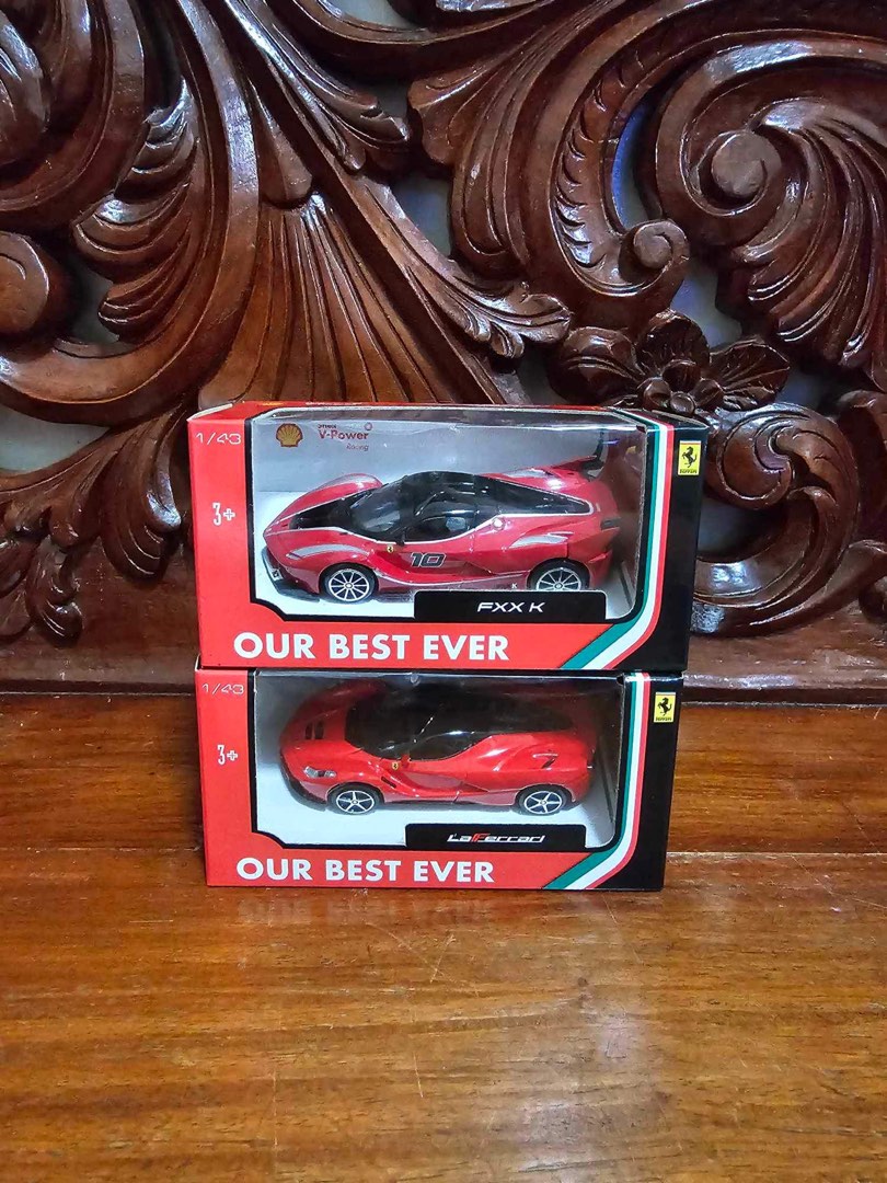 Shell v-power Ferrari set, Hobbies & Toys, Toys & Games on Carousell
