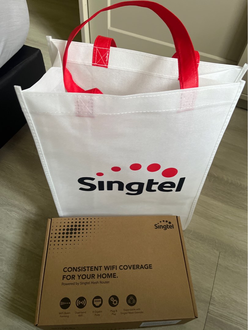 Singtel Mesh Router, Computers & Tech, Parts & Accessories, Networking ...